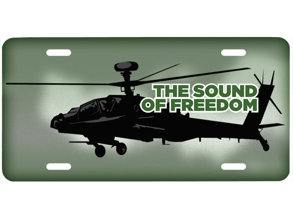 Sound of Freedom license plate - Apache – The Patriot Post Shop