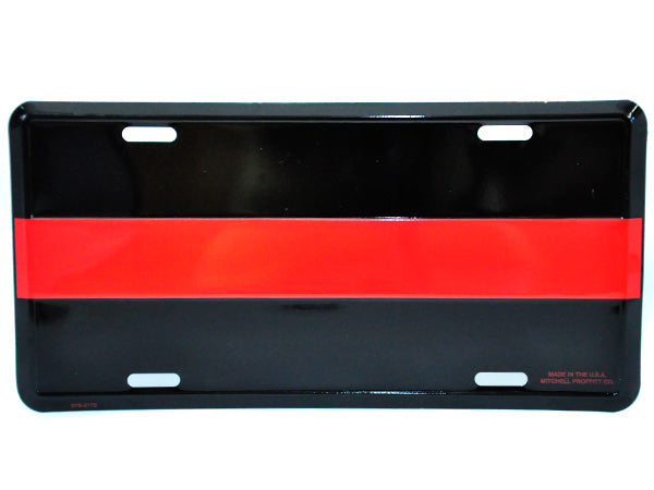 Thin Red Line license plate – The Patriot Post Shop
