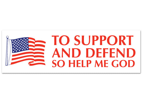 To Support and Defend sticker – The Patriot Post Shop