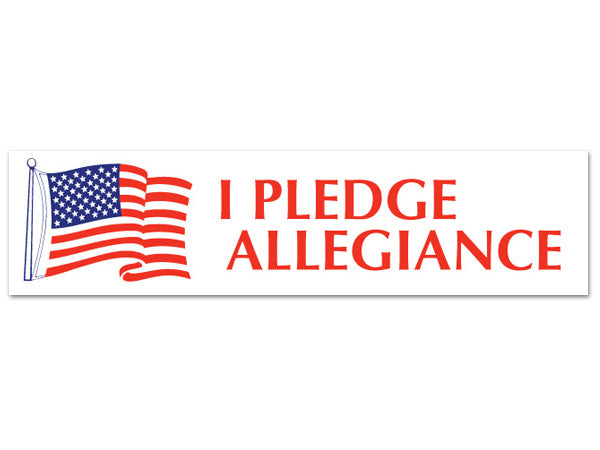 I Pledge Allegiance sticker – The Patriot Post Shop